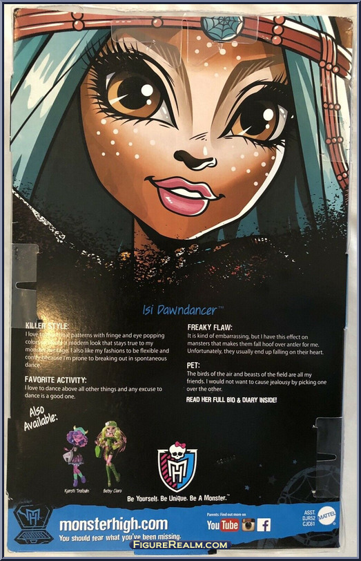 Isi Dawndancer - Monster High - Brand-Boo Students - Mattel Action Figure