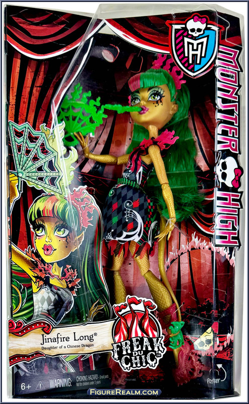 Jinafire Long - Monster High - Freak du Chic - Mattel Action Figure