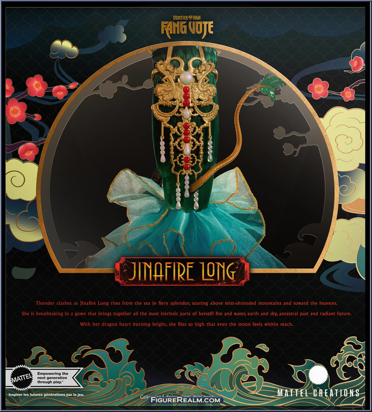 Jinafire Long - Monster High - Fang Vote - Mattel Action Figure