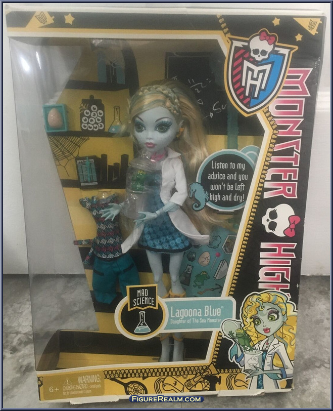 Lagoona Blue (Mad Science) - Monster High - Classroom - Mattel Action ...