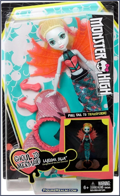 Lagoona Blue (Ghoul to Mermaid) - Monster High - Transforming Ghouls - Mattel Action Figure