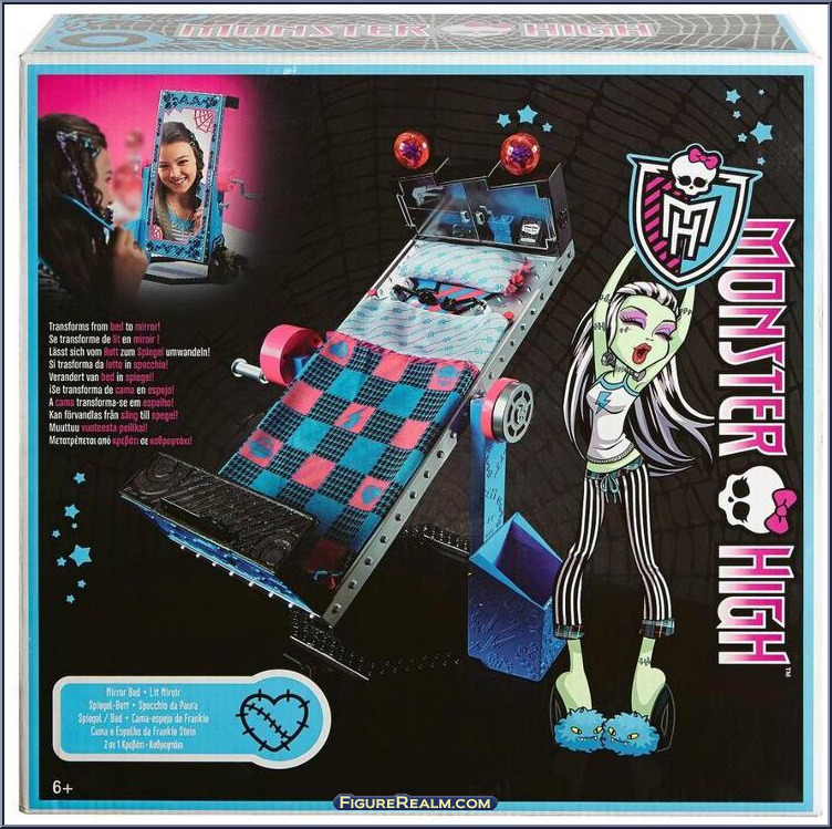 Mirror Bed (Frankie Stein) - Monster High - Playsets - Mattel Action Figure