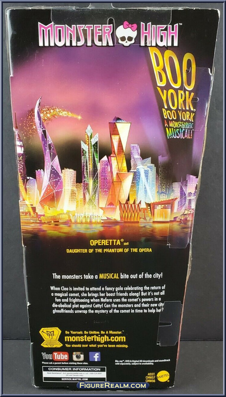 Operetta (Frightseers) - Monster High - Boo York, Boo York - Mattel ...