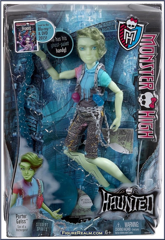 Porter Geiss (Student Spirits) - Monster High - Haunted - Mattel Action ...