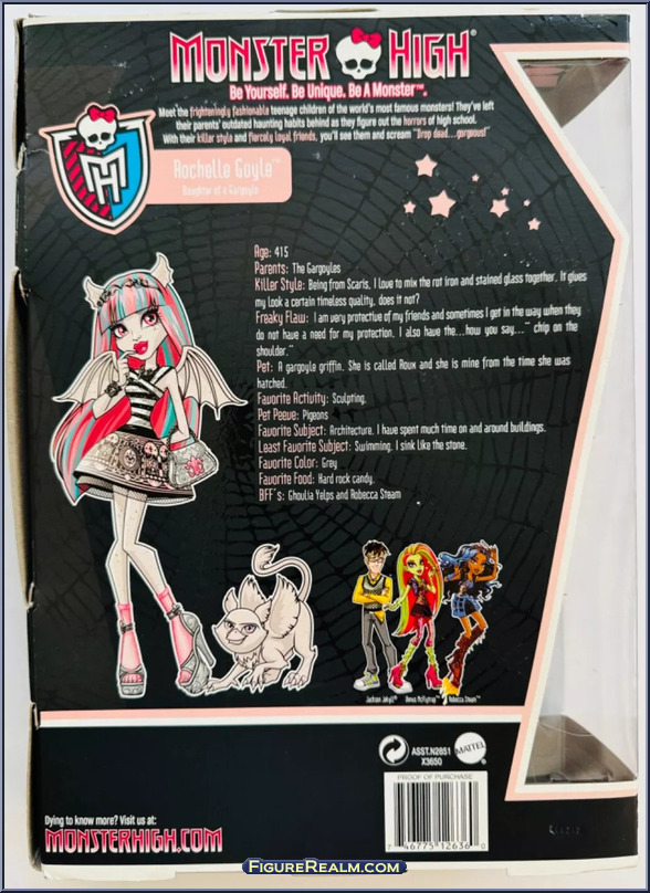 Rochelle Goyle - Monster High - Between Classes - Mattel Action Figure