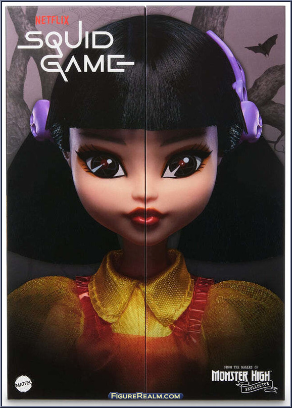 Squid Game Young-hee - Monster High - Skullector - Mattel Action Figure