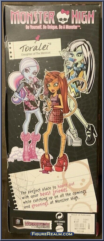 Toralei Stripe - Monster High - Coffin Bean - Mattel Action Figure