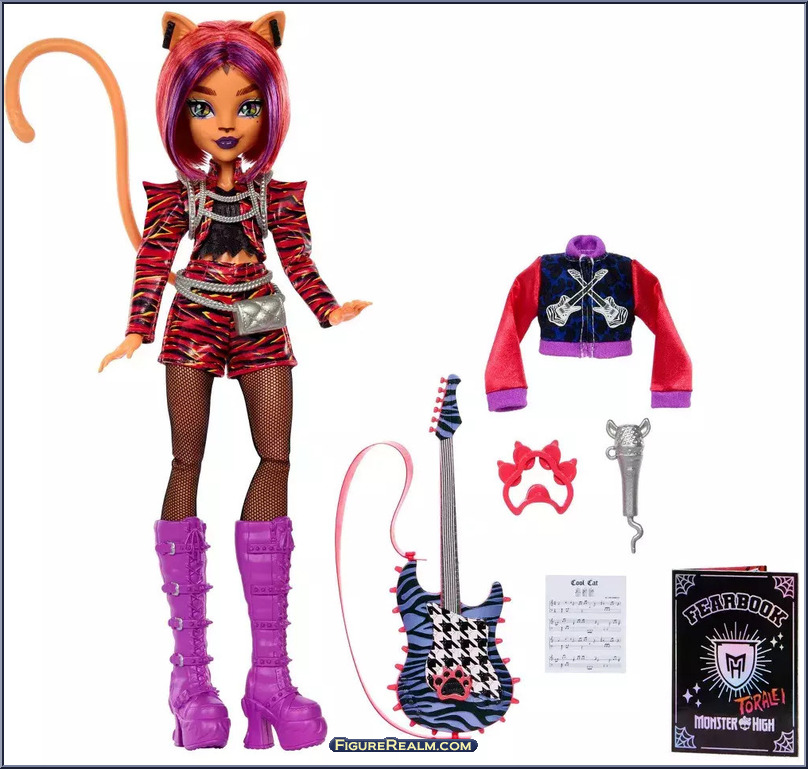 Toralei Stripe - Monster High - Fear Book - Mattel Action Figure