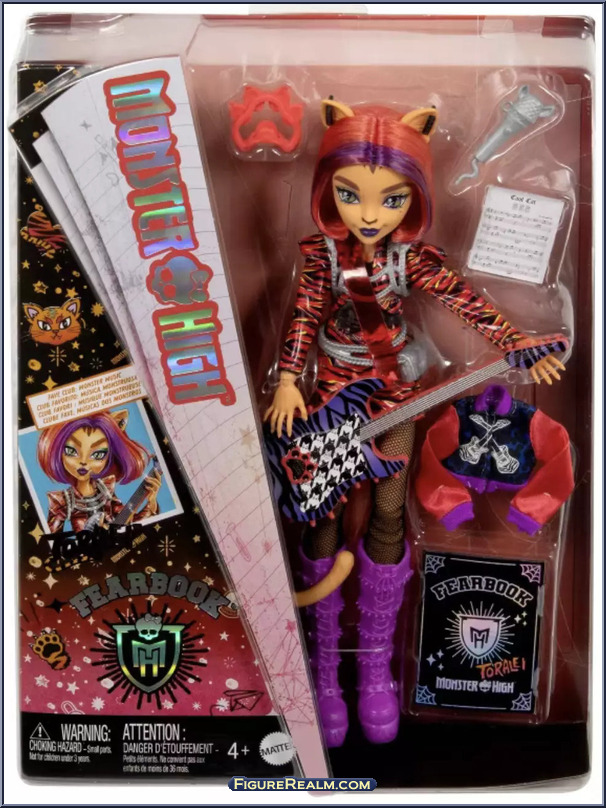 Toralei Stripe - Monster High - Fear Book - Mattel Action Figure