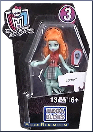 Lorna McNessie - Monster High - Ghouls Skullection 3 - Mega Bloks ...