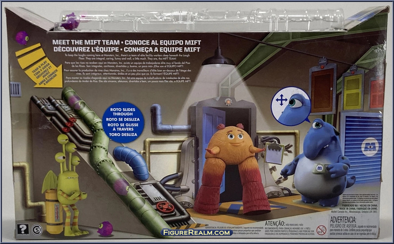 Meet the MIFT Team - Monsters at Work - Box Sets - Mattel Action Figure