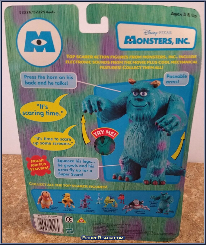 Sulley - Monsters, Inc - Basic Series - Hasbro Action Figure