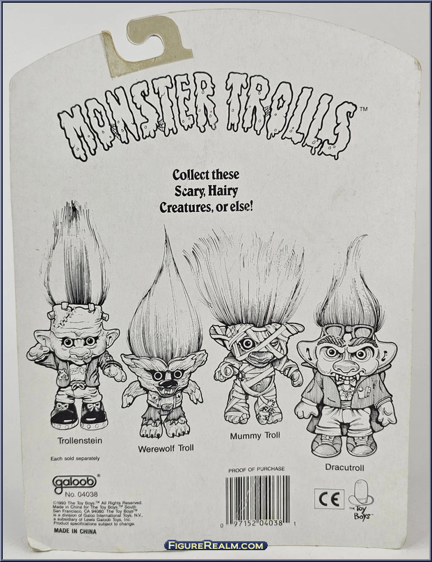 Mummy Troll - Monster Trolls - Basic Series - Galoob Action Figure