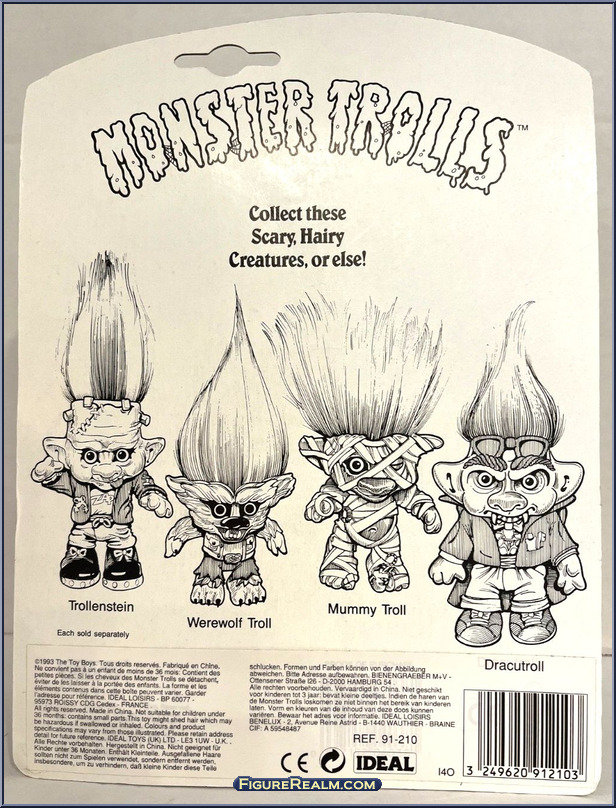 Trollenstein - Monster Trolls - Basic Series - Galoob Action Figure