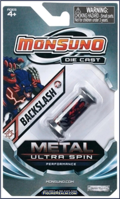 Backslash - Monsuno - Die Cast Metal Ultra Spin - Jakks Pacific Action ...