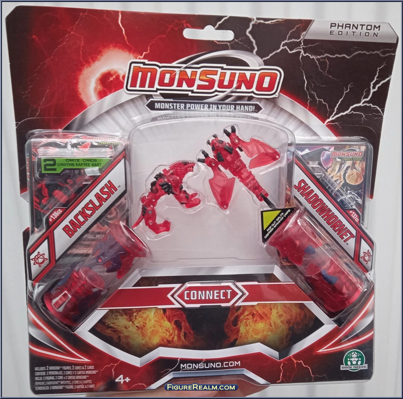 Backslash / Shadowhornet (Phantom Edition) - Monsuno - Connect - Jakks Pacific Action Figure