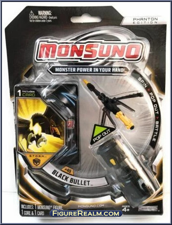 Black Bullet - Monsuno - Phantom Edition - Jakks Pacific Action Figure