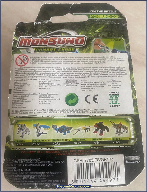 Lock - Monsuno - Combat Chaos - Jakks Pacific Action Figure