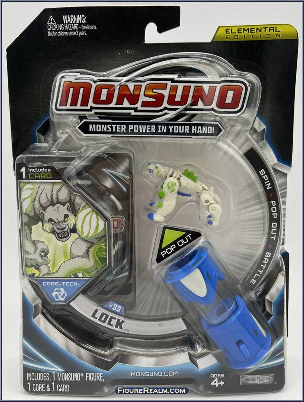 Lock (Core-Tech) - Monsuno - Elemental Edition - Jakks Pacific Action ...