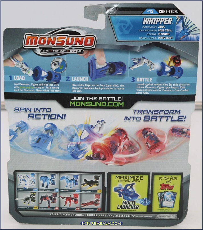 Whipper (Core-Tech) - Monsuno - Basic Series - Jakks Pacific Action Figure