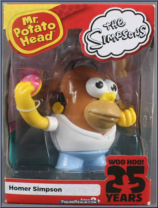 Homer Simpson - Mr. Potato Head - Simpsons - Hasbro Action Figure