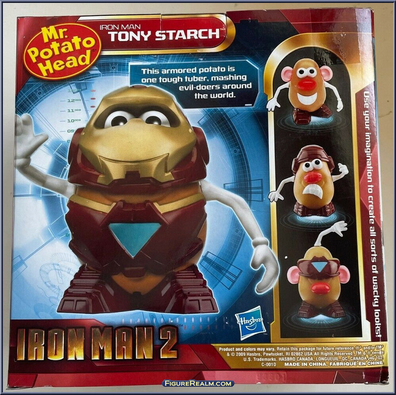Tony Starch (Iron Man 2) - Mr. Potato Head - Marvel - Hasbro Action Figure
