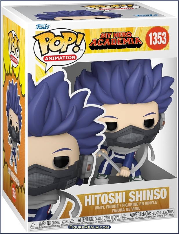 Hitoshi Shinso (Masked) - My Hero Academia - Pop! Vinyl Figures - Funko ...