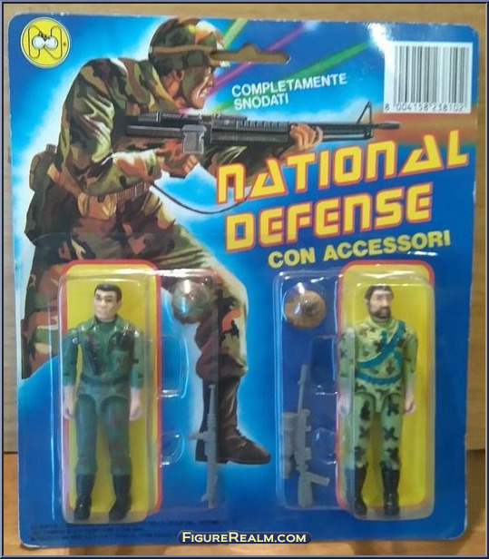 2-Pack - National Defense - Blue Cards - Agglo Action Figure