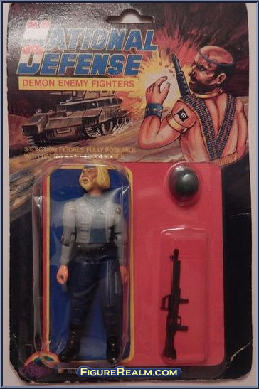 Demon Enemy Fighter #3 - National Defense - Black Cards - Agglo Action ...