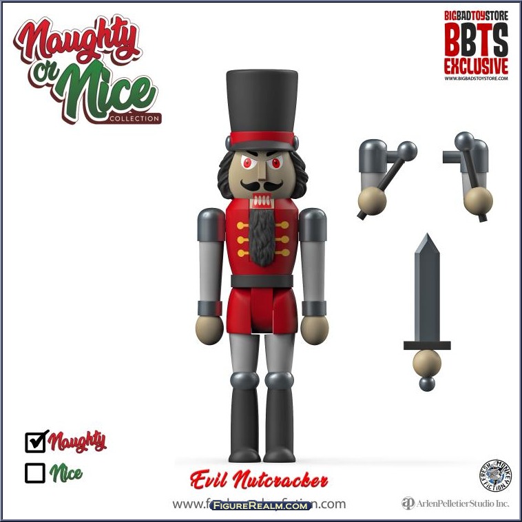 Evil Nutcracker - Naughty or Nice Collection - Wave 1 - Fresh Monkey ...