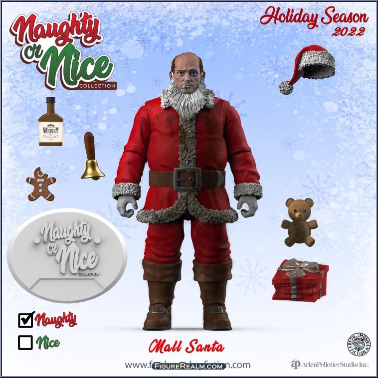Mall Santa - Naughty or Nice Collection - Basic Series - Fresh Monkey ...