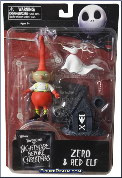 Zero & Red Elf - Nightmare Before Christmas (Diamond Select) - Basic ...