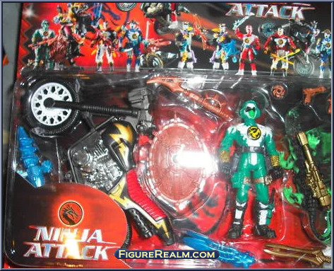 Green / White Ninja - Ninja Attack - Motorcycle Sets - Chap Mei Action ...