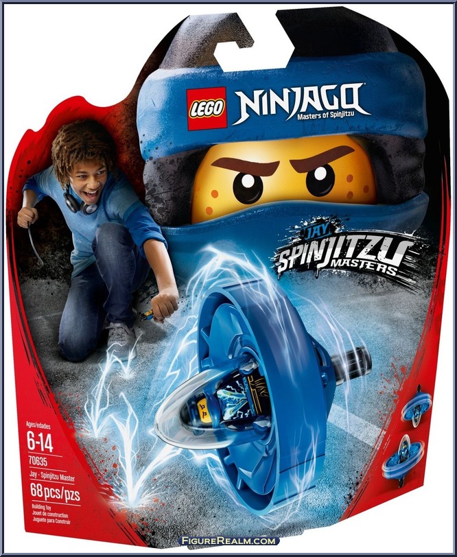 Jay - Ninjago - Spinjitzu Masters - Lego Action Figure
