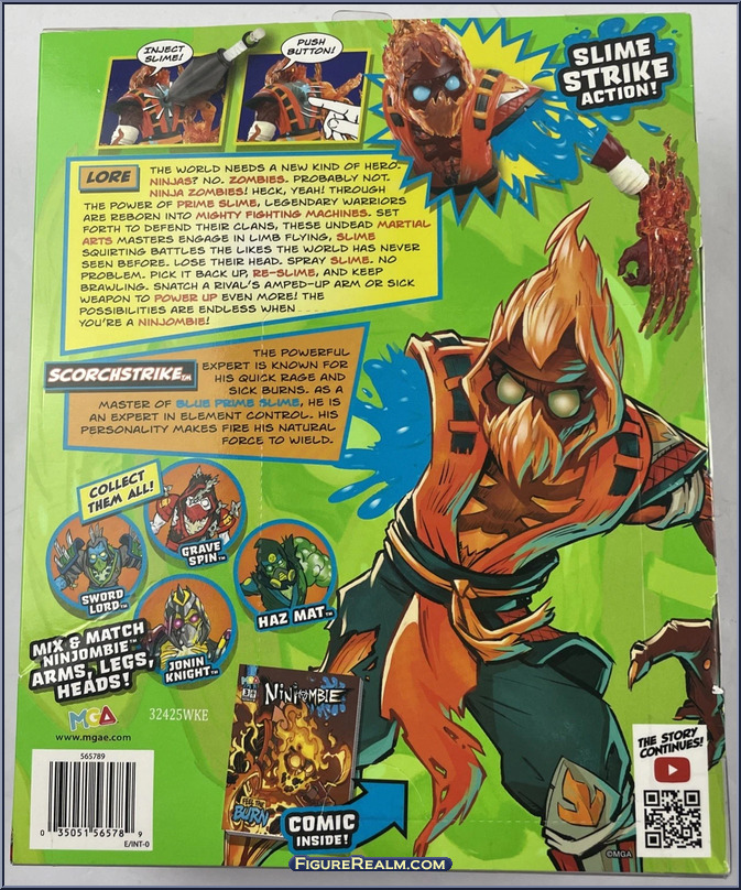Scorchstrike - Ninjombie - Basic Series - MGA Entertainment Action Figure