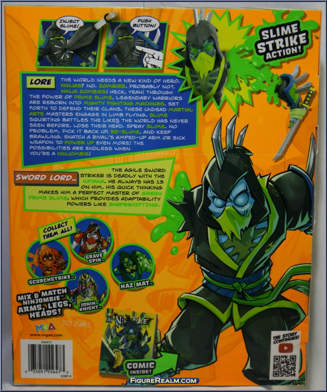 Sword Lord - Ninjombie - Basic Series - MGA Entertainment Action Figure