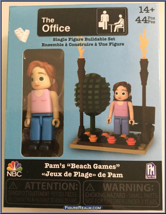 Pam's "Beach Games" - Office - Buildable Sets - PhatMojo Action Figure