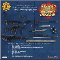 Return of the Baker's Dozen Weapons Pack - One:12 Collective - Mezco ...