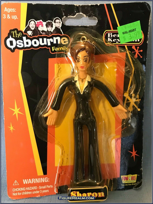 Sharon - Osbourne Family - Bendable Keychains - Fun 4 All Action Figure