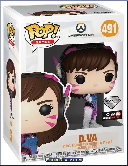 D. VA (Diamond Collection) - Overwatch - Pop! Vinyl Figures - Funko ...