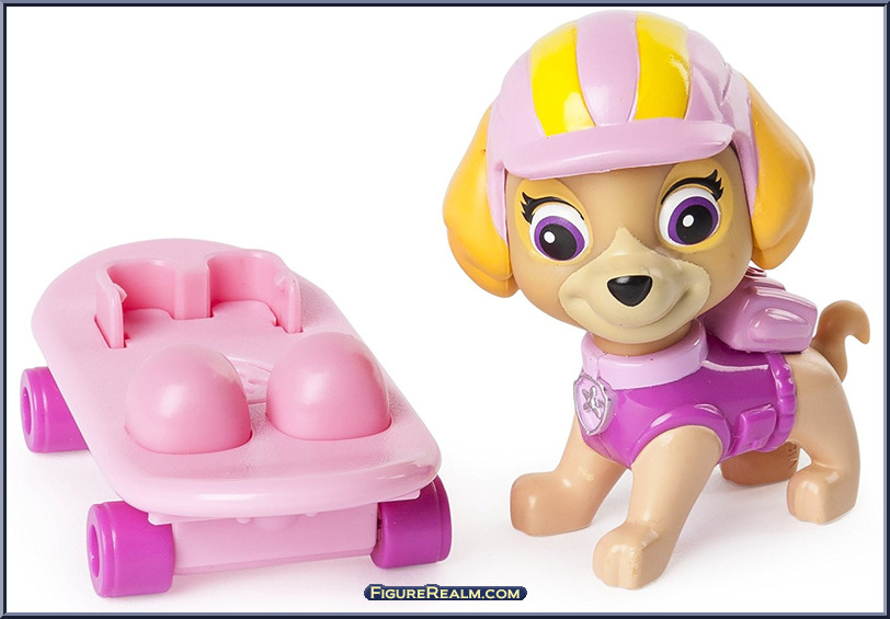 Skateboard Skye Paw Patrol Skateboard Pups Spinmaster Action Figure
