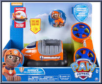 Zuma with Zuma's Deluxe Hovercraft - Paw Patrol - Vehicles (Interactive ...