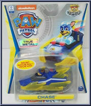 Chase - Paw Patrol - Mighty Pups Charged Up - True Metal - Spinmaster ...