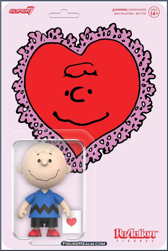 Charlie Brown (Valentine Delivery) - Peanuts - ReAction Figures - Super7 Action Figure