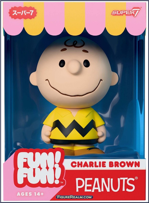 Charlie Brown (Yellow Shirt) - Peanuts - Fun! Fun! - Super7 Action Figure