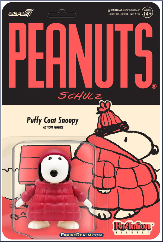Snoopy (Puffy Coat) - Peanuts - Wave 5 - Super7 Action Figure