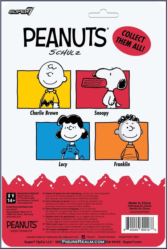 Snoopy - Peanuts - Wave 7 - Super7 Action Figure