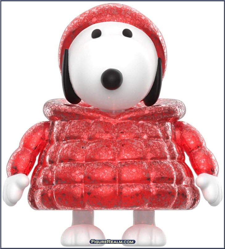 Snoopy Puffy Coat (Red Glitter) - Peanuts - ReAction Figures - Super7 ...