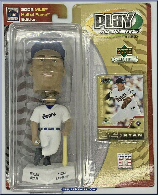 Nolan Ryan - Play Makers - MLB - Hall of Fame - Upper Deck Action Figure