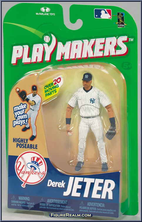 Derek Jeter (Fielding) - Playmakers - MLB - Series 1 - McFarlane Action ...
